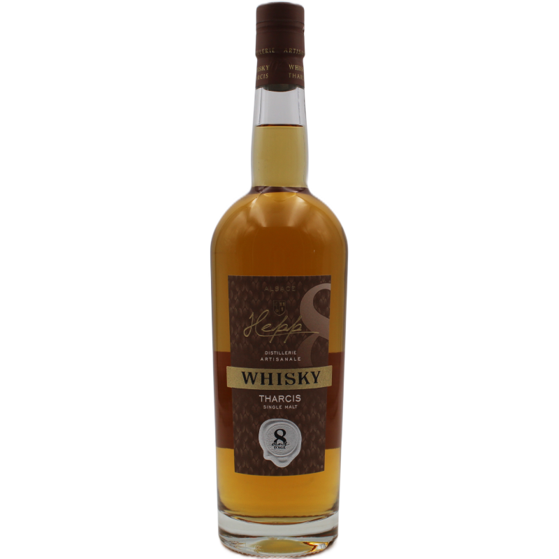 Distillerie Hepp - Tharcis 8 ans - Whisky Single Malt - 70cl